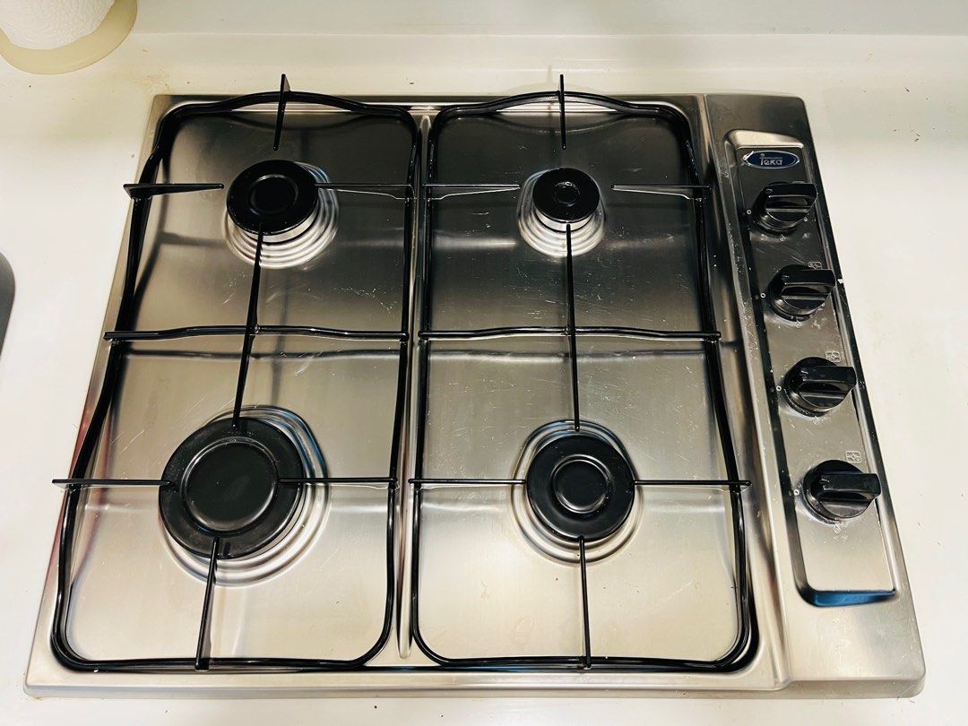 Teka Stainless Steel Gas Hob with slimline hood, TV & Home Appliances ...
