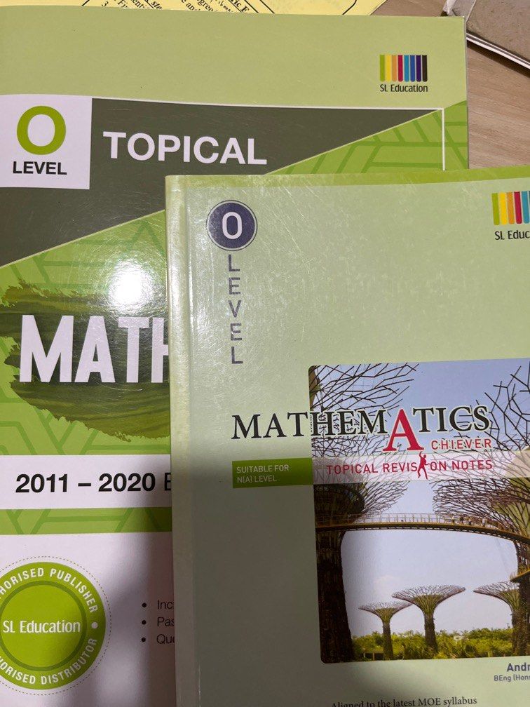 TEN YEAR SERIES 2011-2020 E Math and A Math, Hobbies & Toys, Books ...
