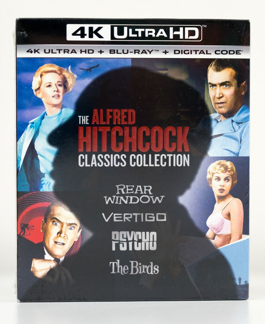 The Alfred Hitchcock Classics Collection 4K Blu-ray, Hobbies & Toys ...