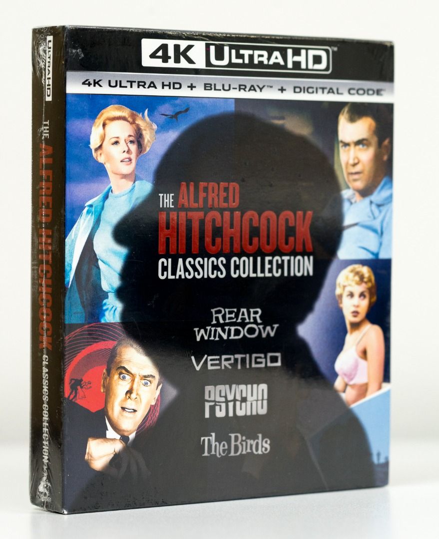 The Alfred Hitchcock Classics Collection 4K Blu-ray, Hobbies & Toys ...