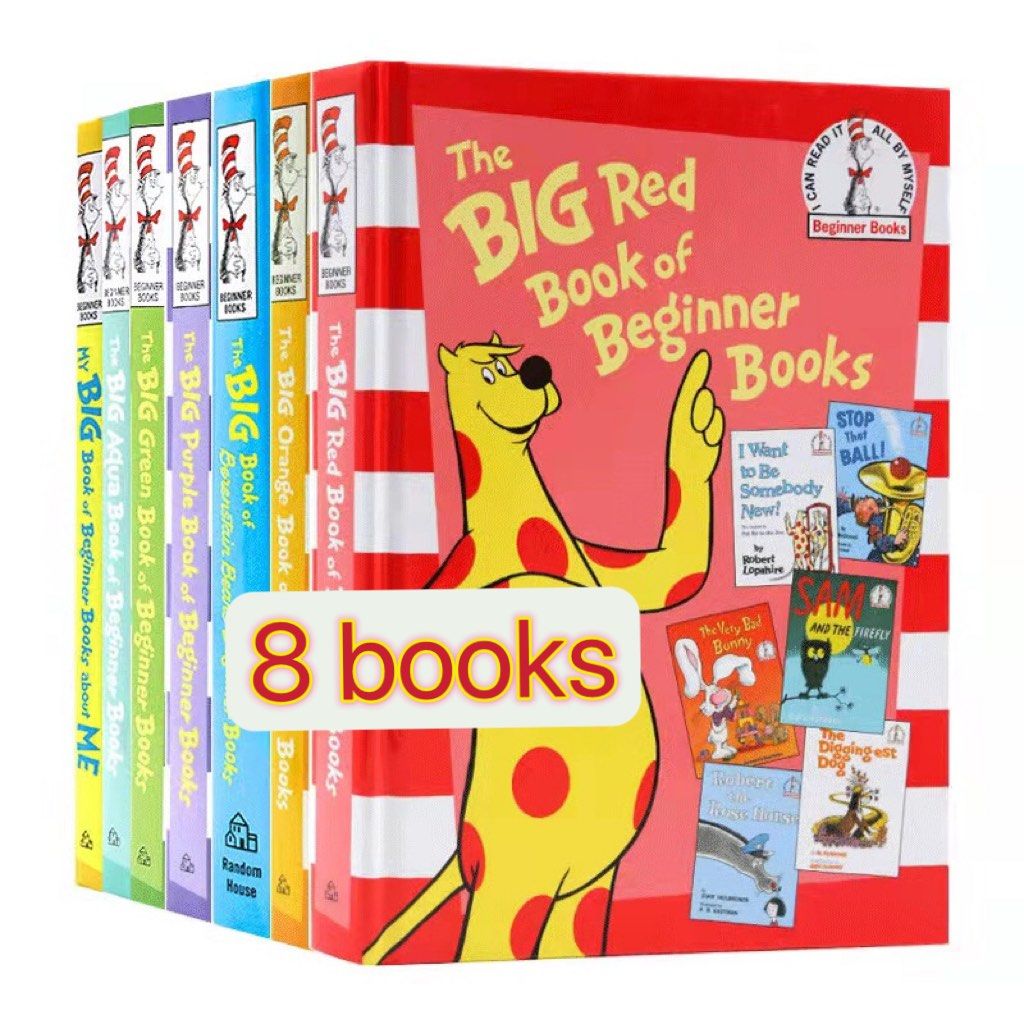 The Big Book of Beginner Books by Dr Seuss and others (8 Hardcover ...
