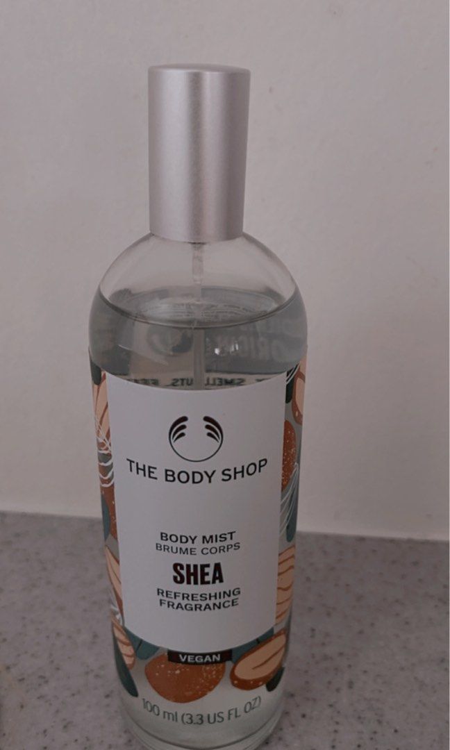 The Body Shop Shea Body Mist 100ml, Kesehatan & Kecantikan, Parfum ...