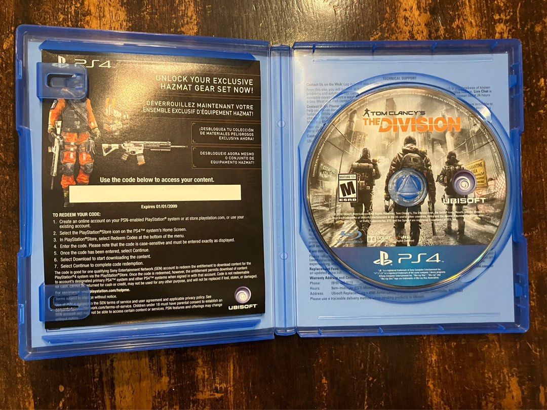 The Division PS4, Video Gaming, Video Games, PlayStation on Carousell