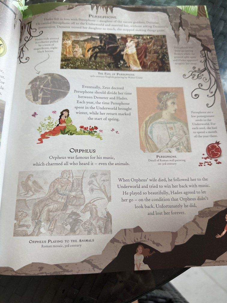 The usborne - Greek Myths Sticker Book, Hobbies & Toys, Books ...