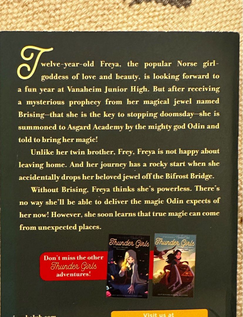 Thunder girls book 1-4, 興趣及遊戲, 書本 & 文具, 小說 & 故事書 - Carousell