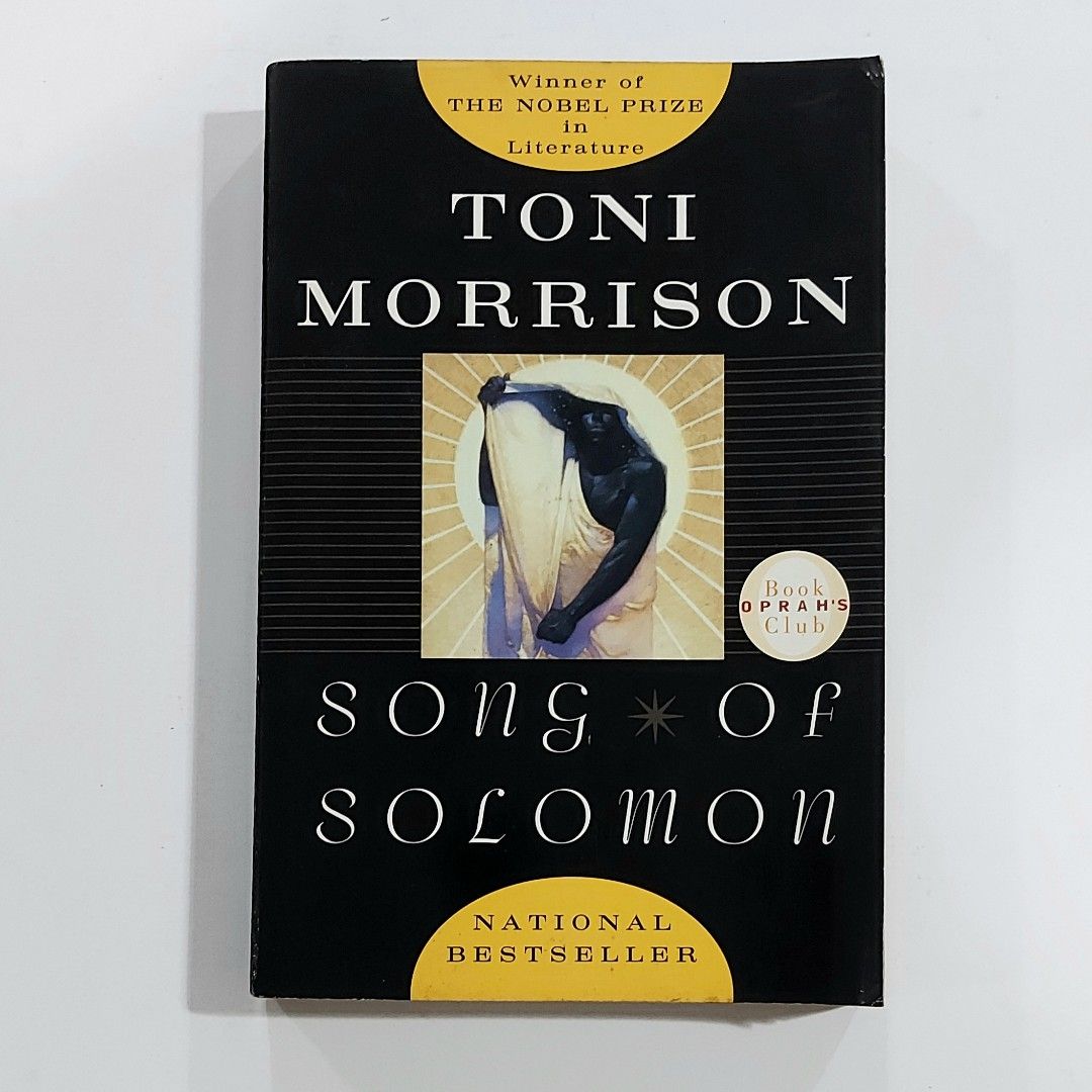 TONI MORRISON Set (4 Books: Paradise, Beloved, Song of Solomon, Sula ...