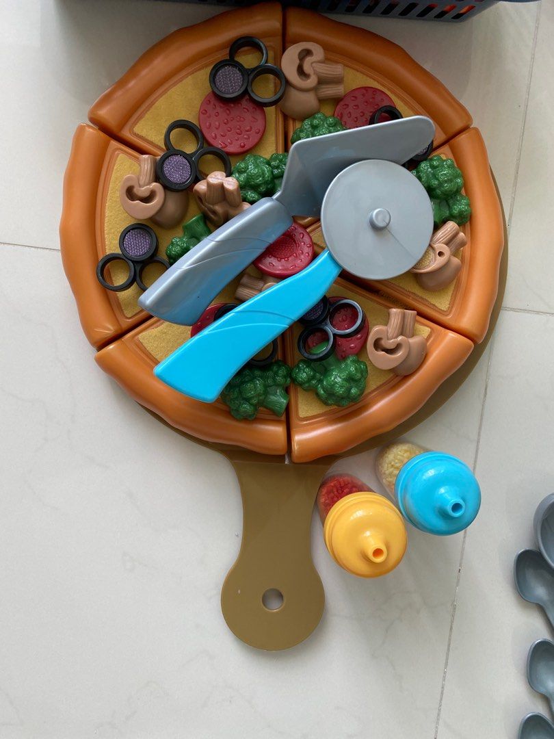 Toy Kitchen STEP2, ice cream party set, pizza set, Ikea cake set, Ice ...