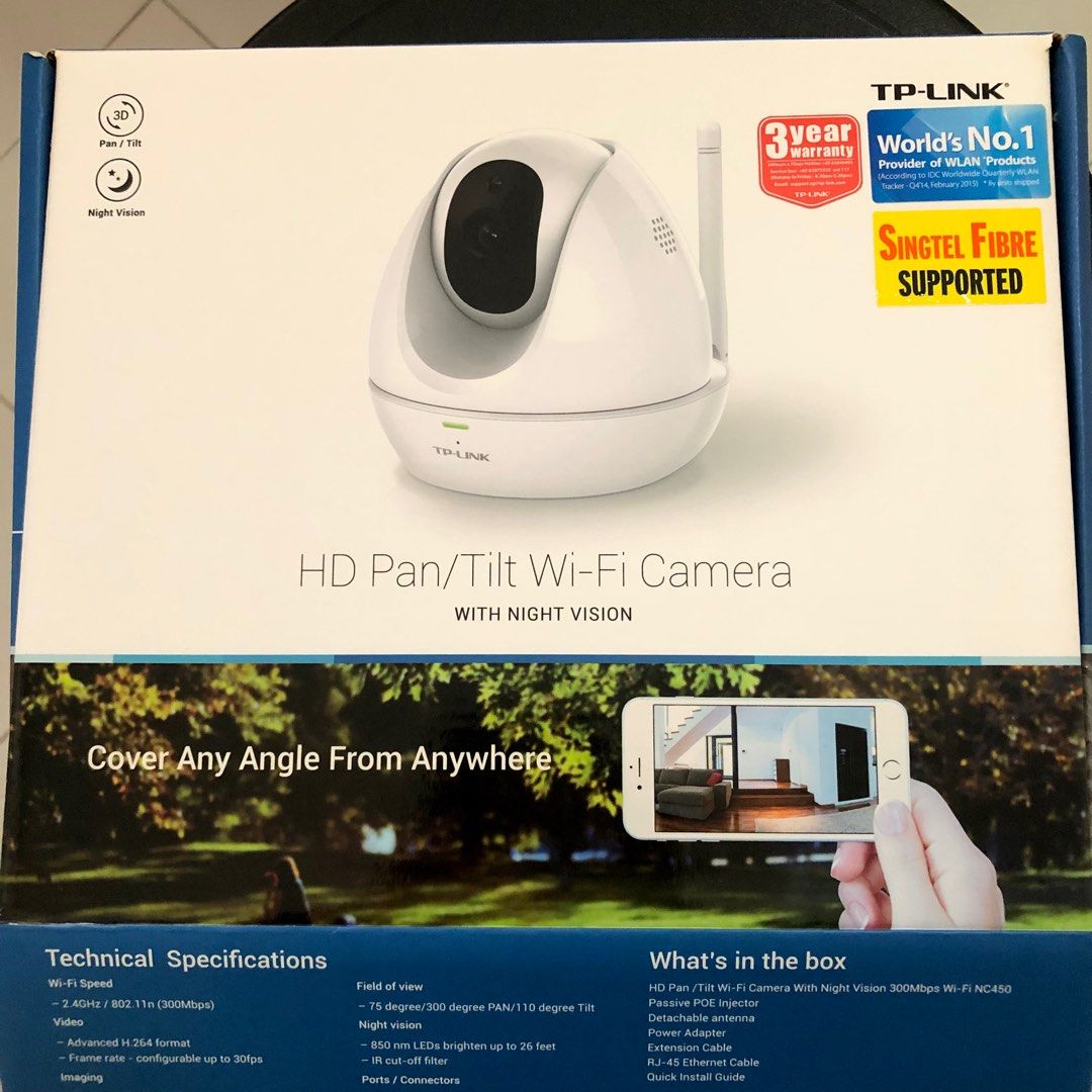 BNIB TP Link IP Camera Baby monitor, Furniture & Home Living, Security ...