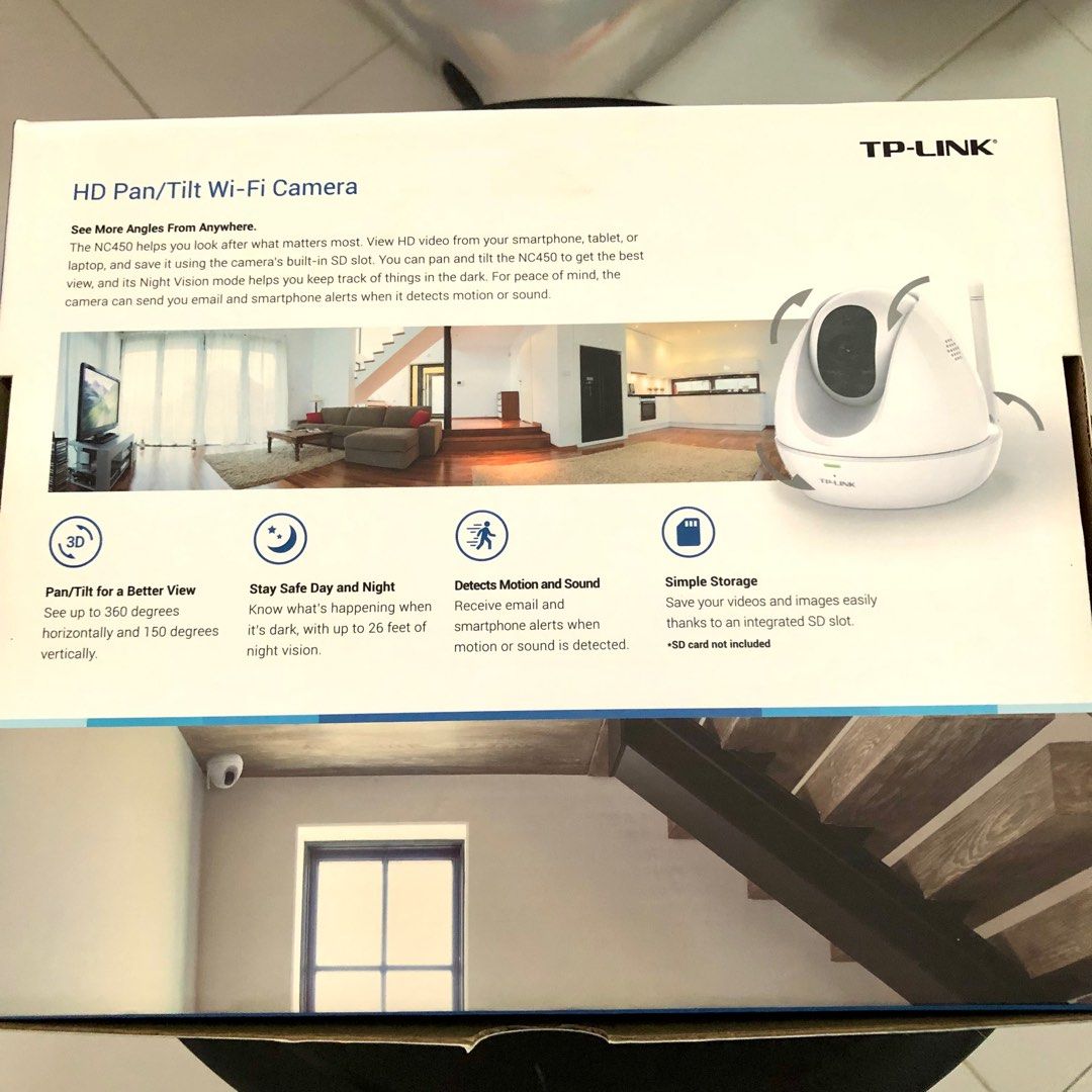 BNIB TP Link IP Camera Baby monitor, Furniture & Home Living, Security ...