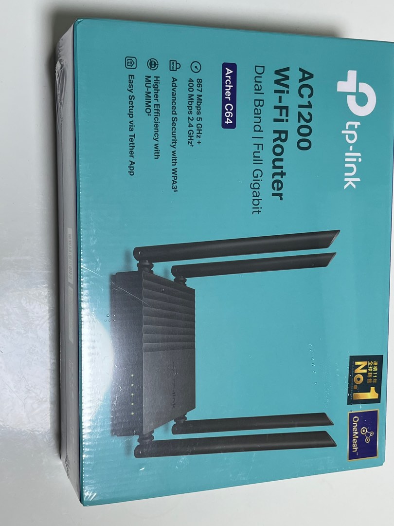 tp-link AC1200 Wi-Fi Router, 電腦＆科技, 電腦周邊及配件, Wifi及上網相關產品 - Carousell