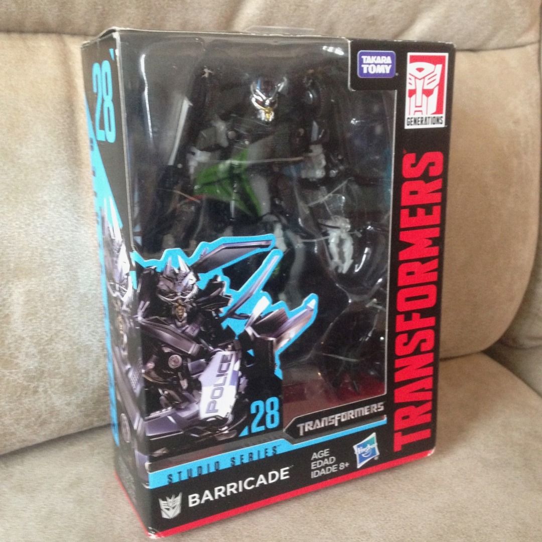 TRANSFORMERS BARRICADE SS28 Studio Series DELUXE Class DECEPTICON NEW ...