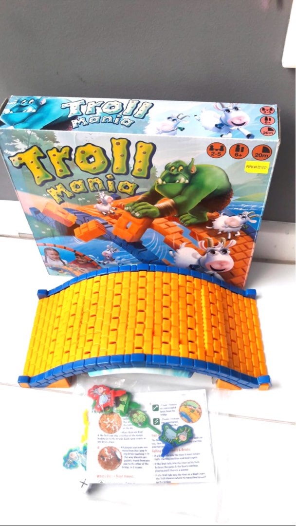 Troll Mania Strategy Building Game Toy, Hobbies & Toys, Toys & Games on ...