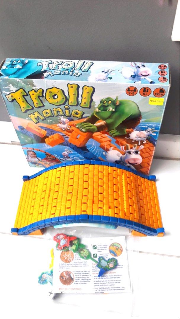 Troll Mania Strategy Building Game Toy, Hobbies & Toys, Toys & Games on ...