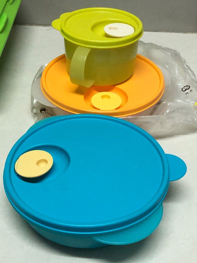 Tupperware round set, Furniture & Home Living, Kitchenware & Tableware ...