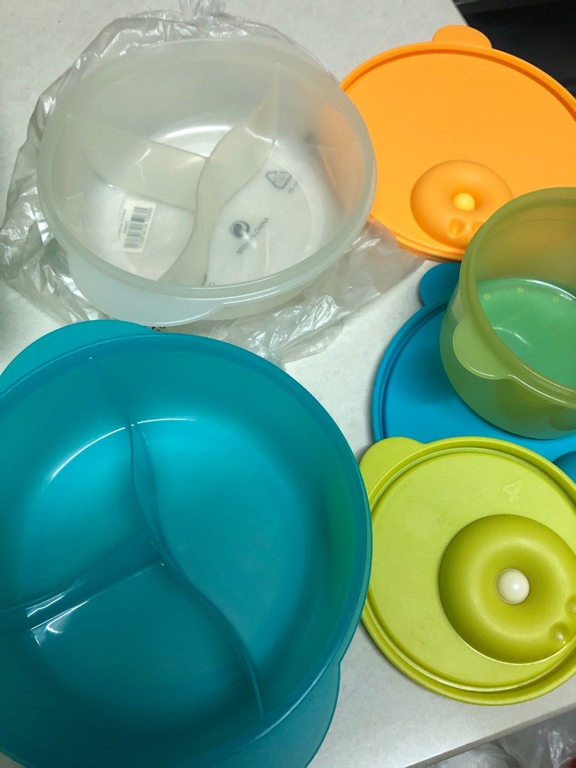 Tupperware round set, Furniture & Home Living, Kitchenware & Tableware ...