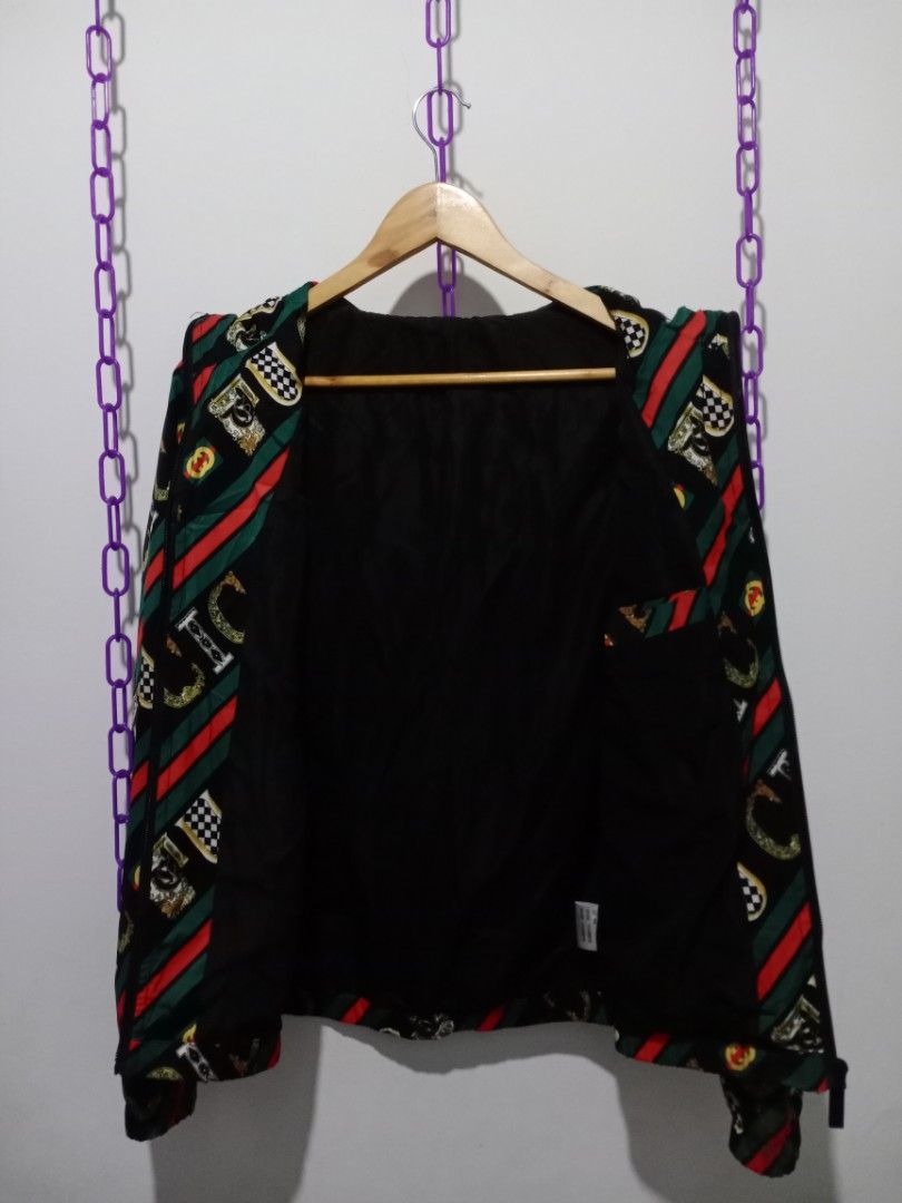 UNISEX! GUCCI AOP RAIN JACKET, Men's Fashion, Coats, Jackets and ...