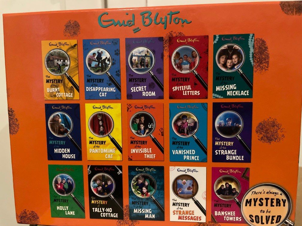 Used boxset Enid Blyton Mysteries Adventures series mystery, Hobbies ...