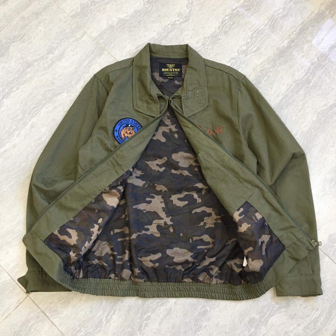 USMC military jacket by Houston, Men's Fashion, Coats, Jackets and ...