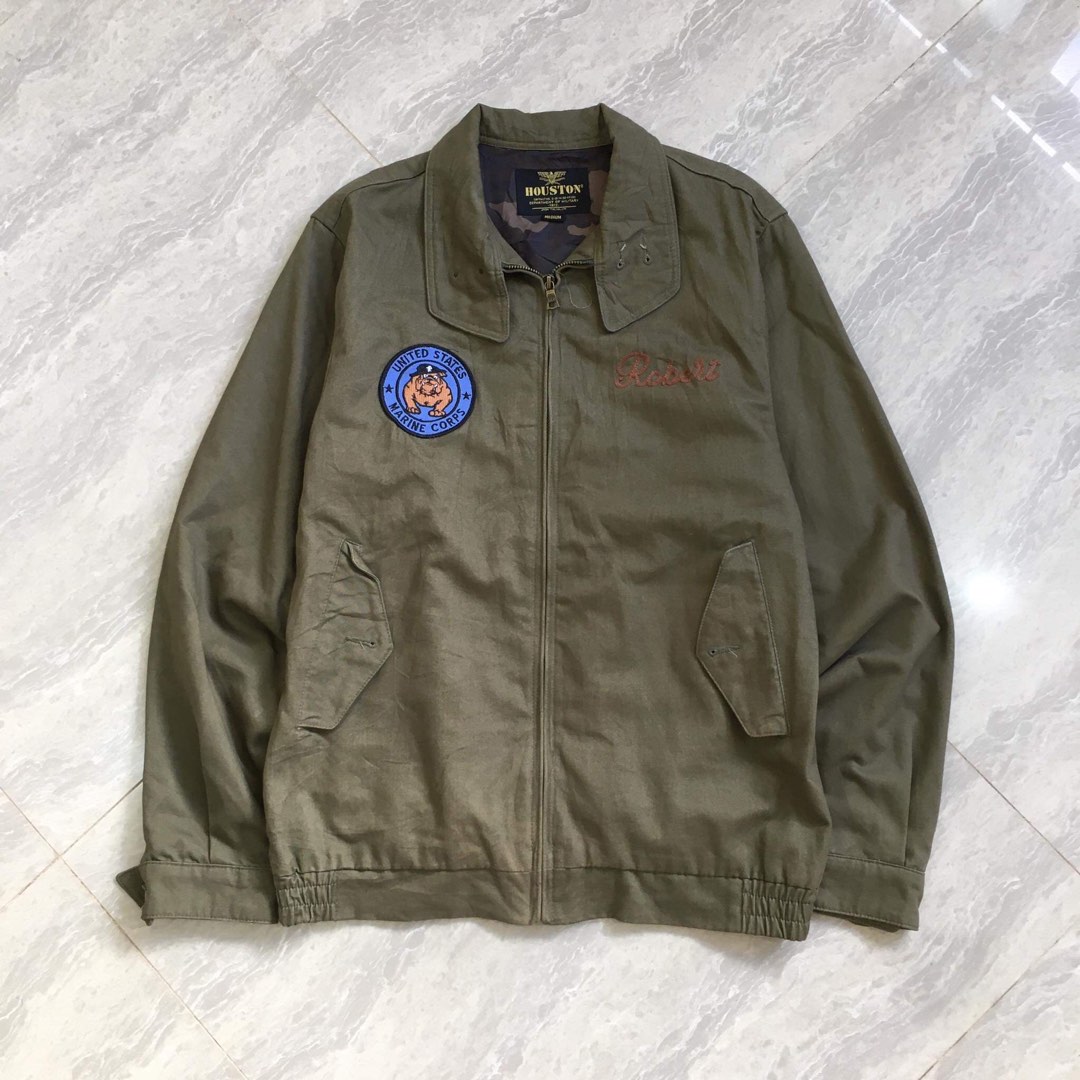 USMC military jacket by Houston, Men's Fashion, Coats, Jackets and ...