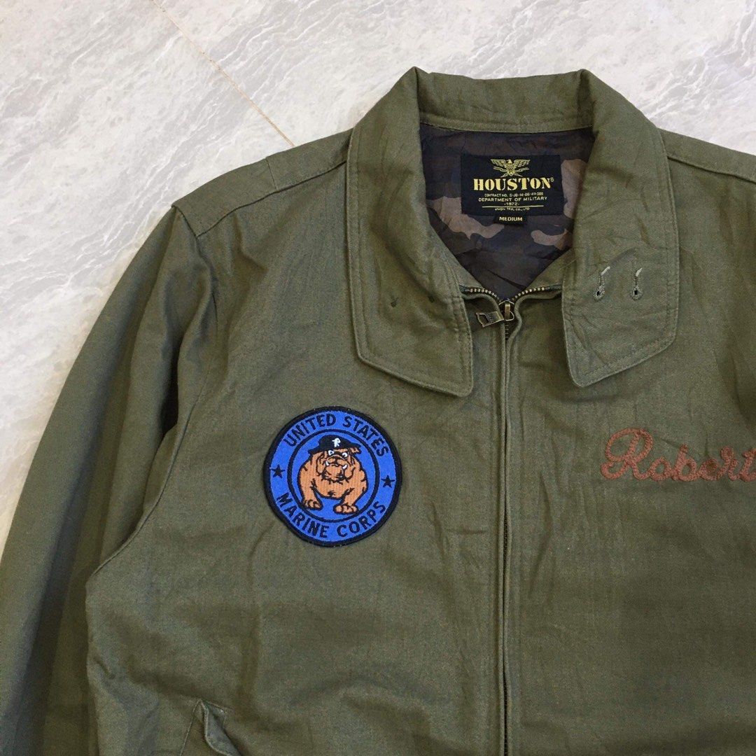 USMC military jacket by Houston, Men's Fashion, Coats, Jackets and ...
