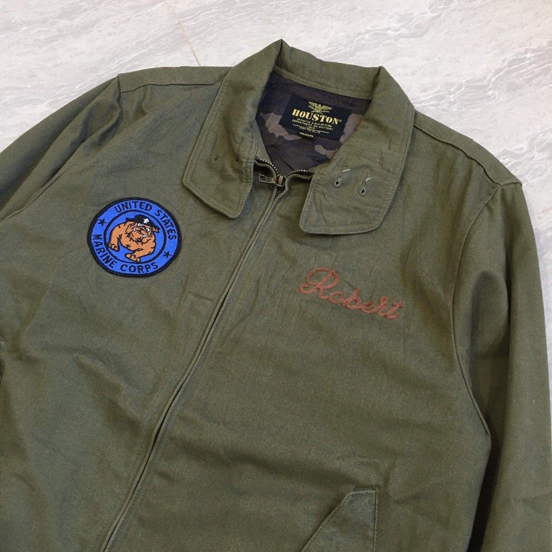 USMC military jacket by Houston, Men's Fashion, Coats, Jackets and ...