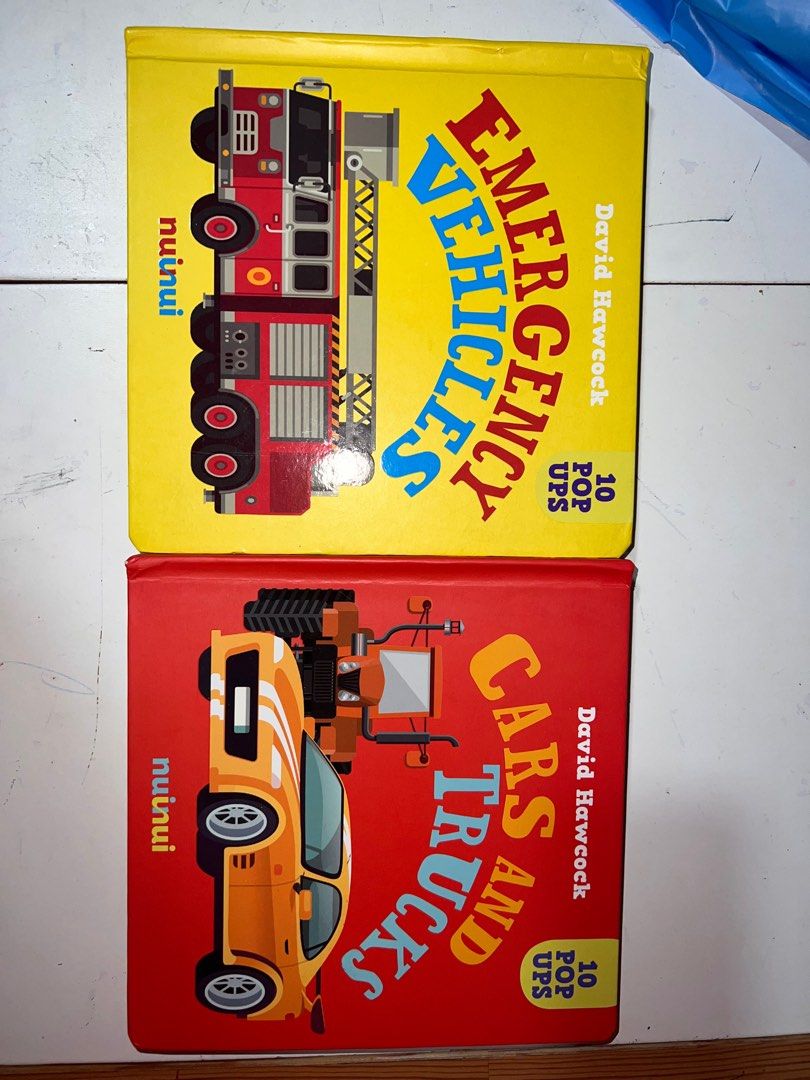 Vehicle story books, Babies & Kids, Infant Playtime on Carousell