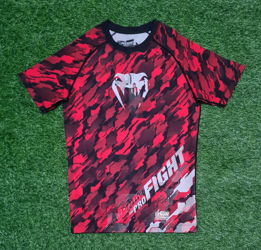 VENUM FIGHT COMPRESSION SHIRT, Men's Fashion, Activewear on Carousell