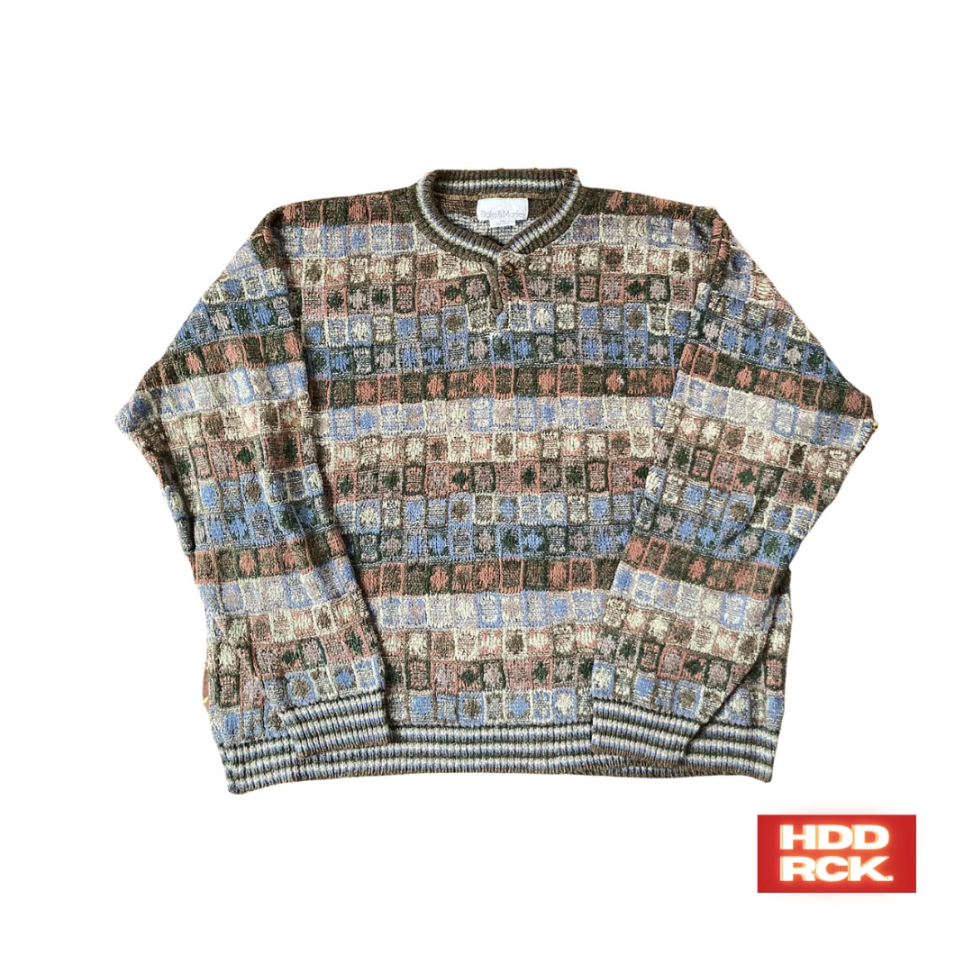 Vintage 90's Blake and Manley Cottage dreams sweater, Men's Fashion ...
