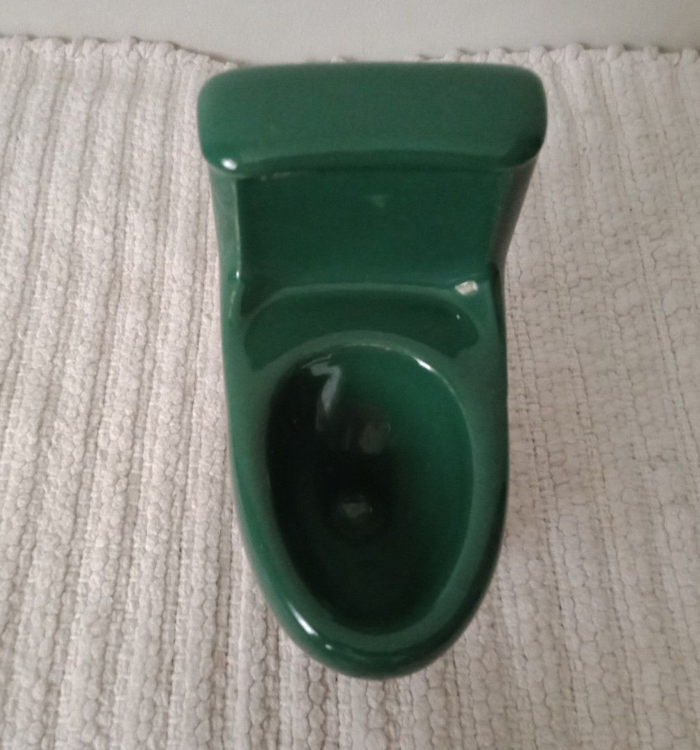 Vintage American Standard collectible ceramic display toilet bowl ...