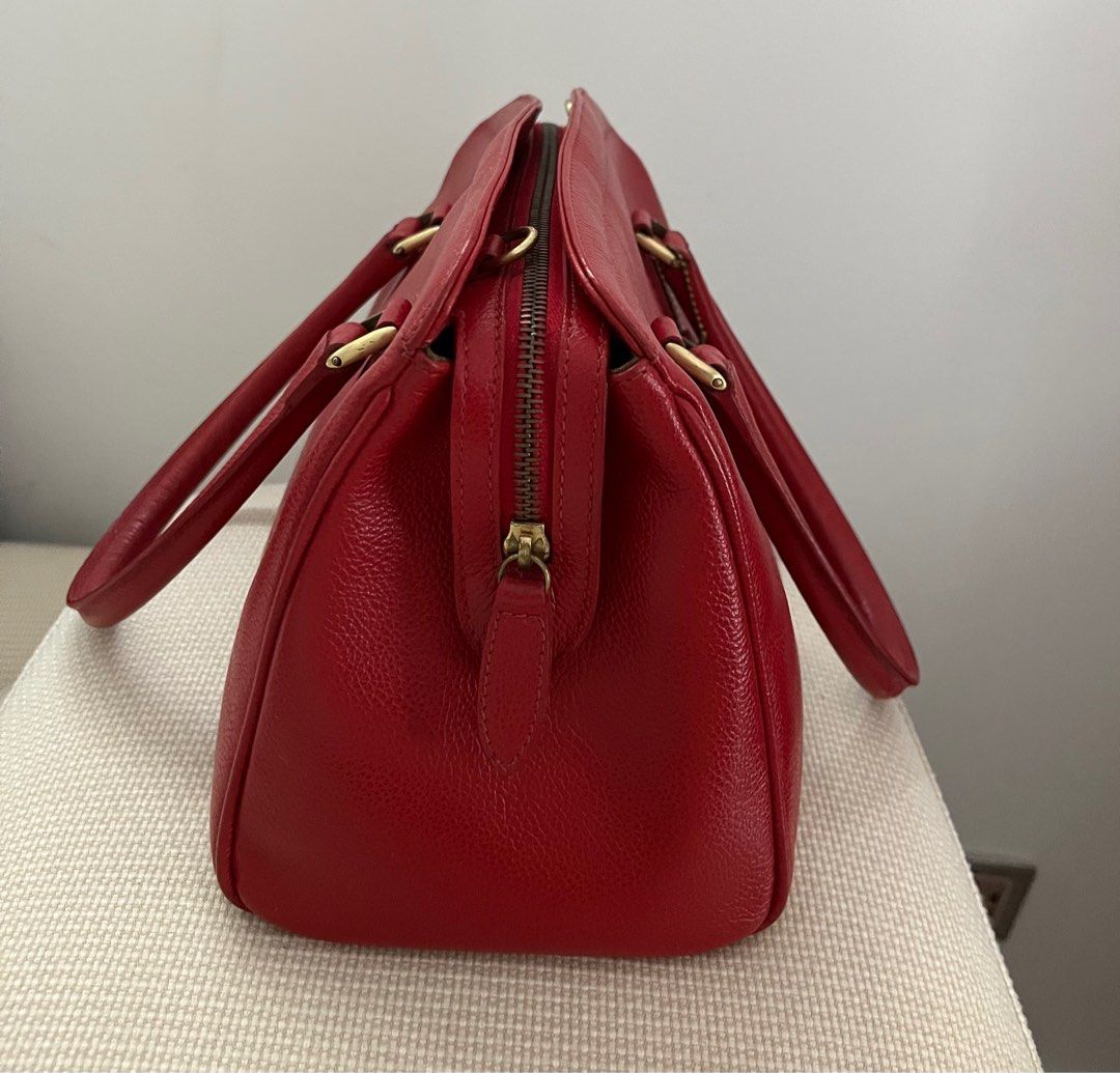 Vintage Coach Sutton Red, Women's Fashion, Bags & Wallets, Tote Bags on ...