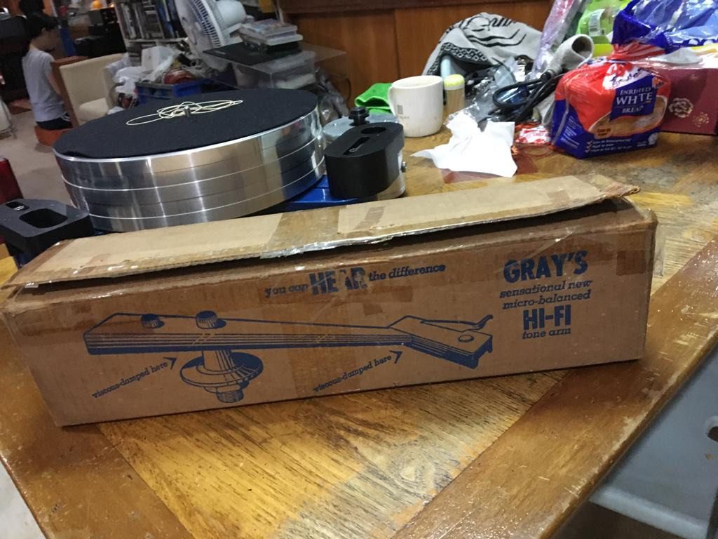 Vintage Gray 212 / 216 tonearm with various armtubes, Audio, Soundbars ...