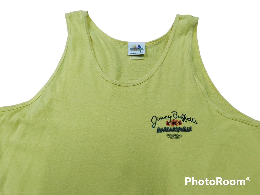 Vintage hawaii singlet jimmy buffetts, Men's Fashion, Tops & Sets ...