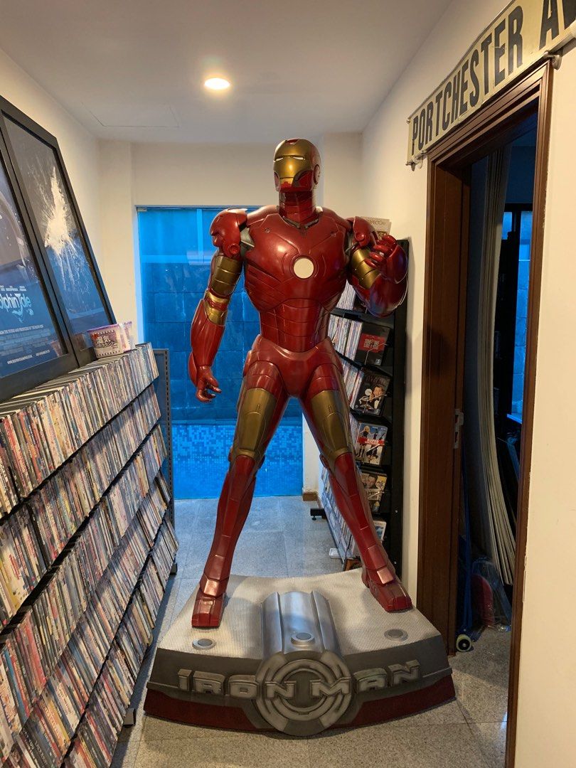Vintage Life Sized Iron Man, Hobbies & Toys, Memorabilia & Collectibles ...