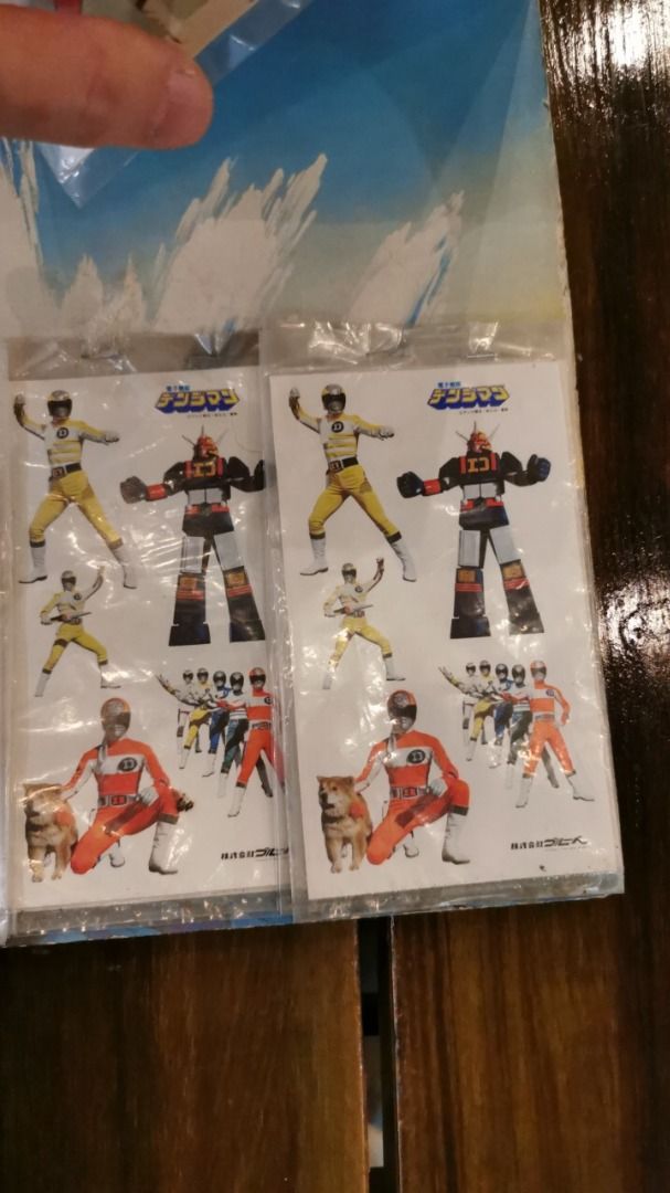 Vintage Power Ranger Super Sentai Sticker OH0046, Hobbies & Toys ...