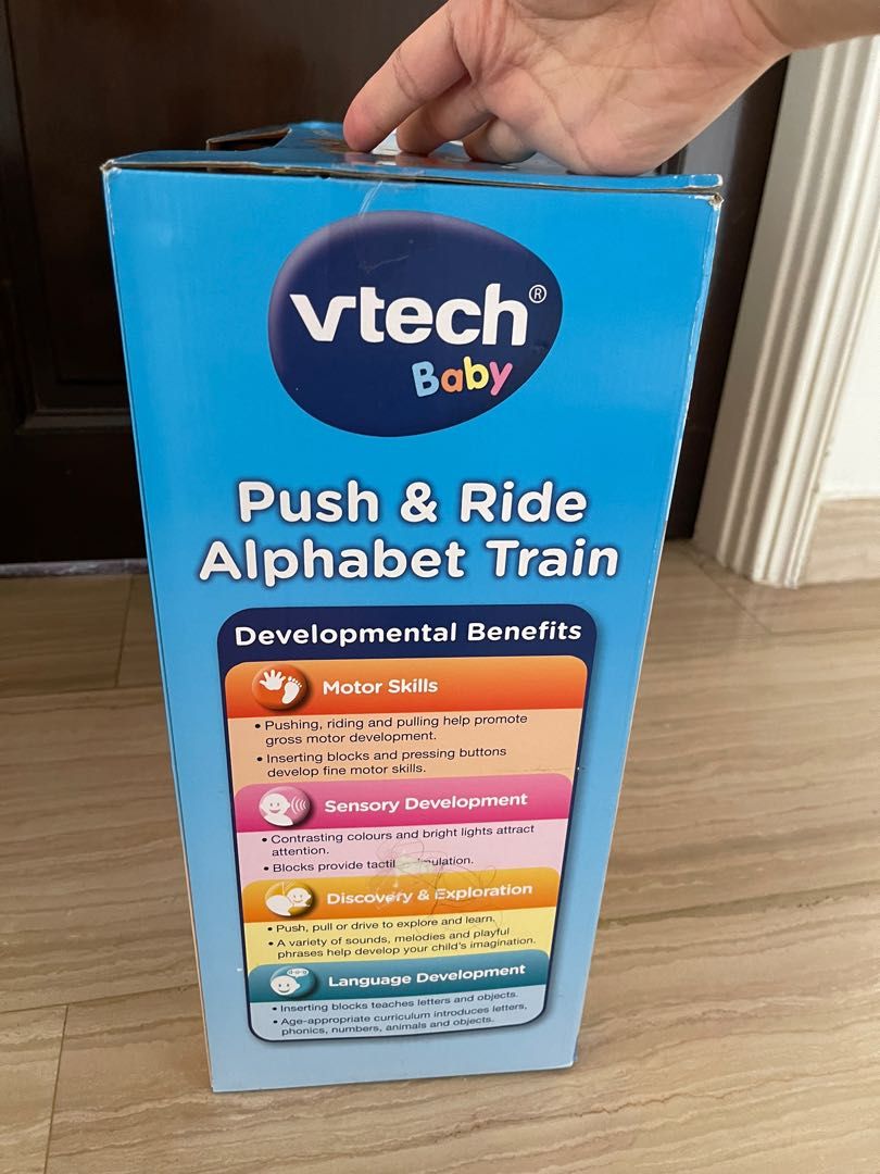 Vtech 4-in-1 Push & Ride Alphabet Train, Hobbies & Toys, Toys & Games ...