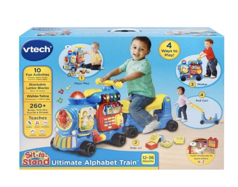 Vtech 小火車 學行車 學步車, 兒童＆孕婦用品, 嬰兒玩具 - Carousell