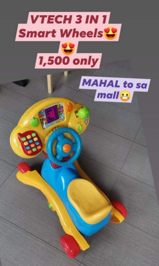VTECH SMART WHEELS, Babies & Kids, Infant Playtime on Carousell