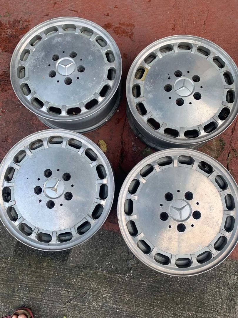 Mercedes Benz OEM Wheels W124, Car Parts & Accessories, Mags and Tires ...