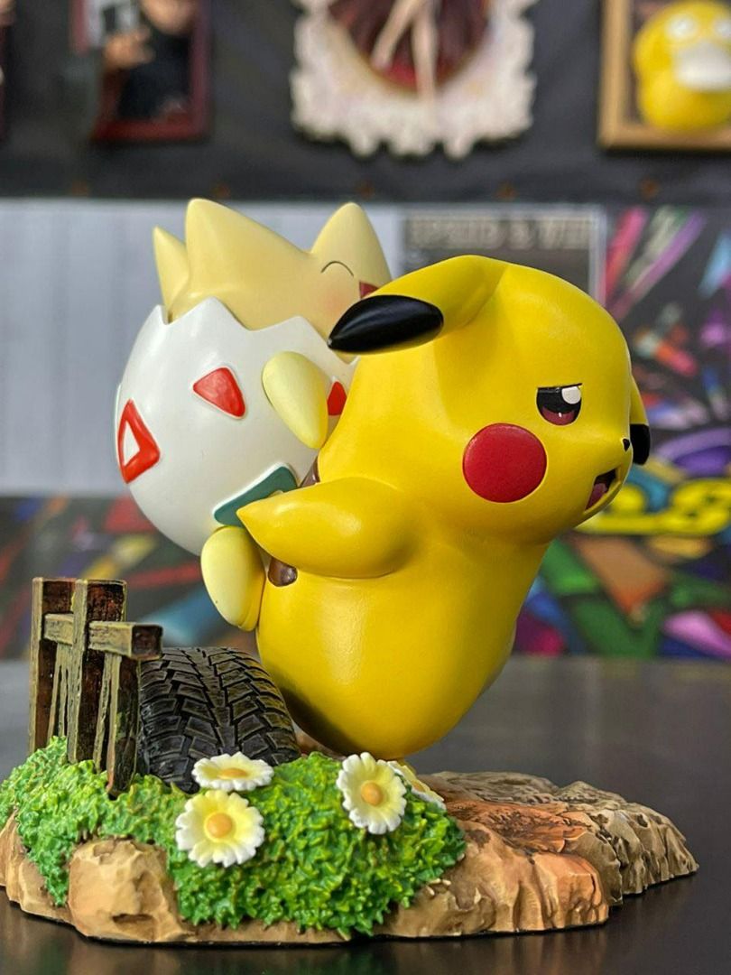 Wasp Studio - Pikachu & Togepi, Hobbies & Toys, Toys & Games on Carousell