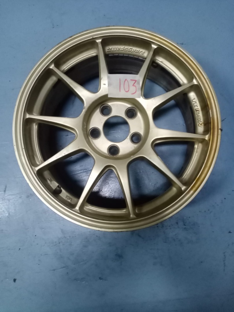 Wedsport Rim Set, Car Accessories, Tyres & Rims on Carousell