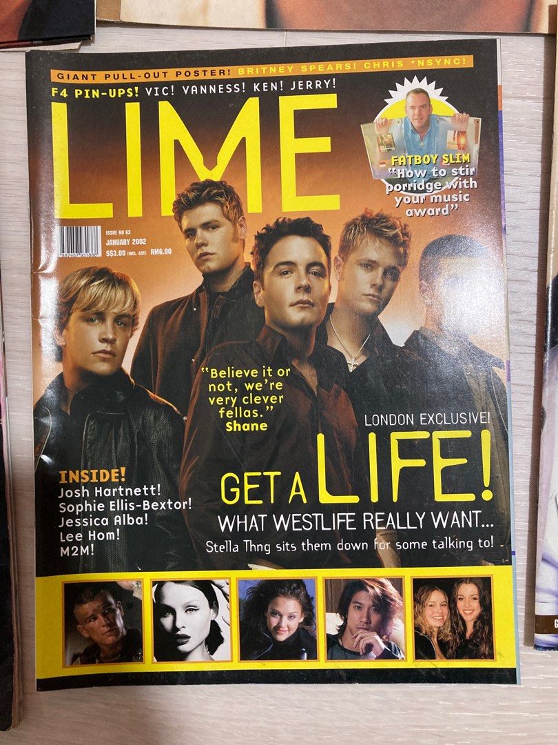 Westlife magazines, pull out posters, specials, Hobbies & Toys, Books ...