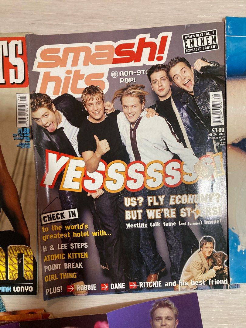 Westlife magazines, pull out posters, specials, Hobbies & Toys, Books ...