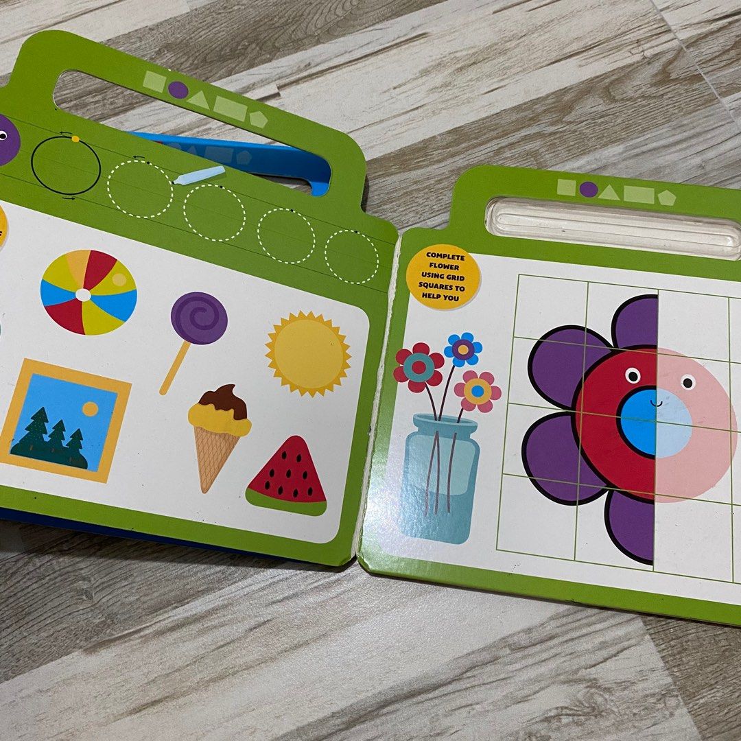 Wipe & clean shapes board book, Hobbies & Toys, Books & Magazines ...
