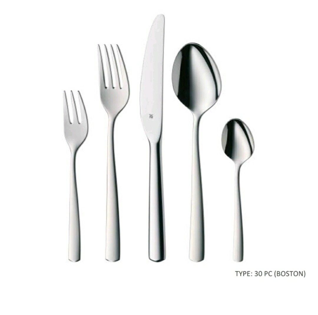 WMF Boston 30 pieces cutlery BN, Furniture & Home Living, Kitchenware ...
