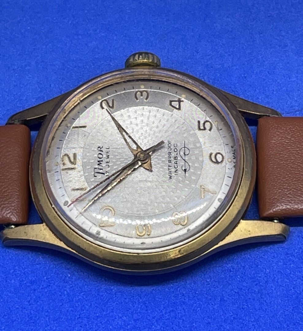 WTS: Rare Vintage TIMOR Watch Manual Winding-Men, Luxury, Watches on ...