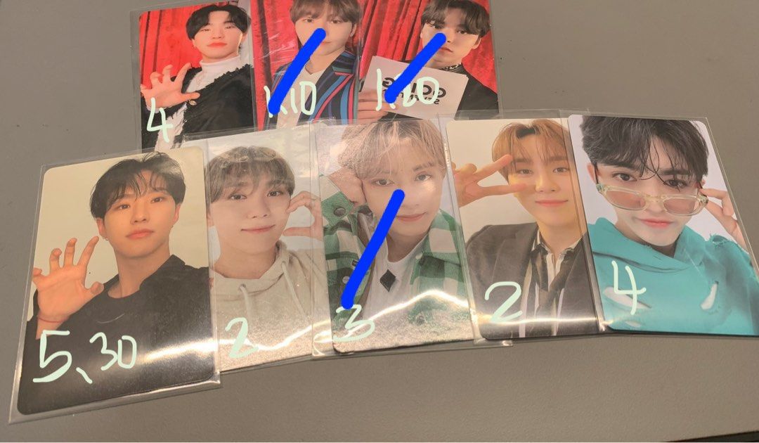 wts/lfb/wtt - seventeen pcs woozi seungkwan jeonghan scoups hoshi ...