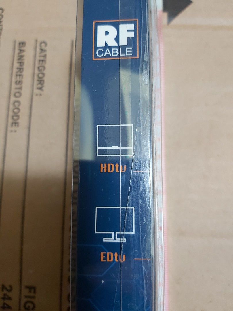 X3D RF Cable RFC-S115 Tv PAL Cable for EDtv HDtv 1.5 metre Exploration ...
