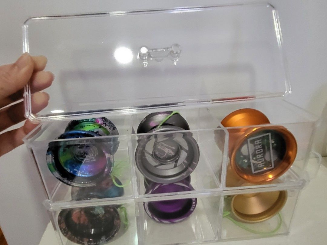 Yoyo Display Box Transparent Storage, Furniture & Home Living, Home ...
