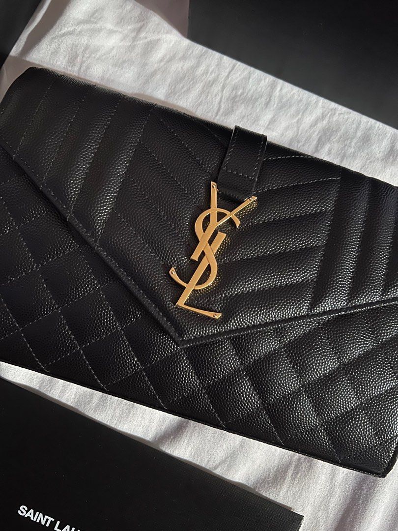 YSL woc, Luxury, Bags & Wallets on Carousell