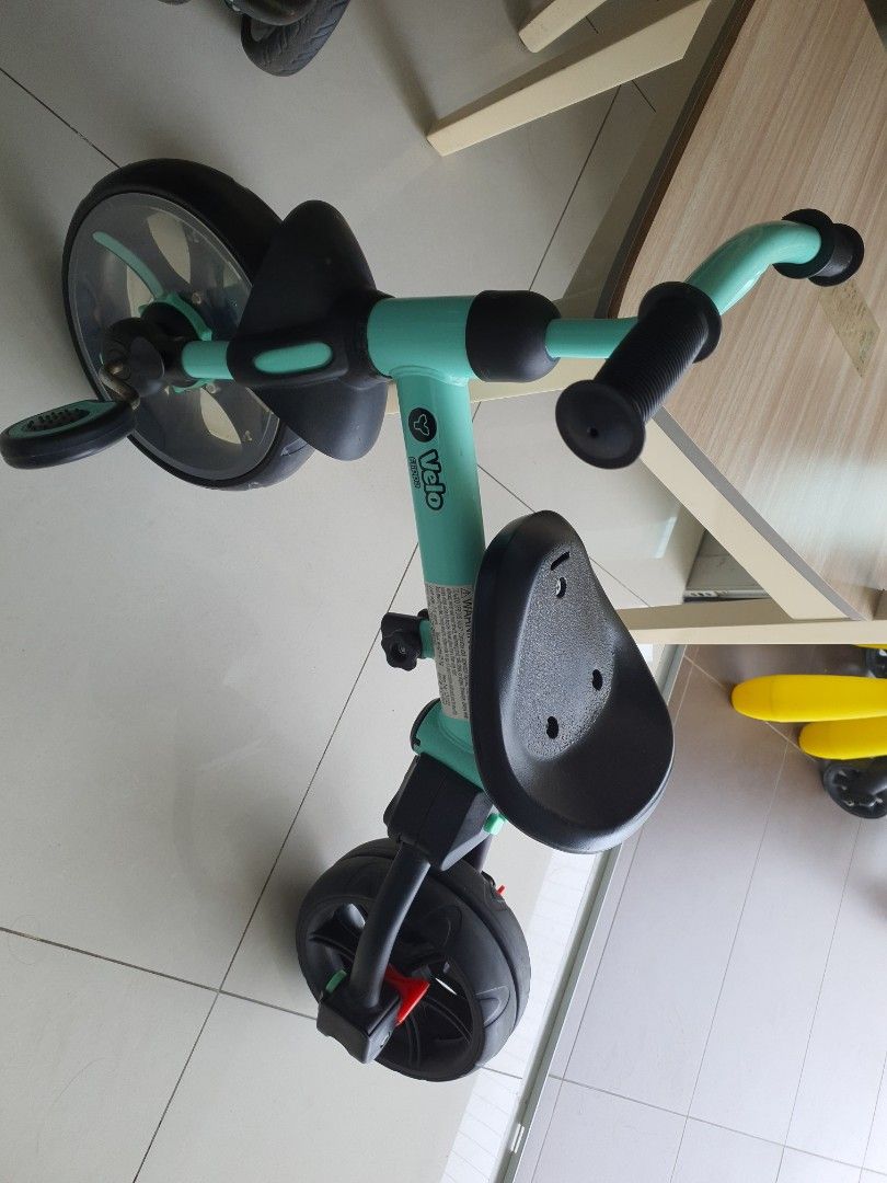 Yvolution Y Velo Flippa 4-in-1 Toddler Trike to Balance Bike Push Trike ...